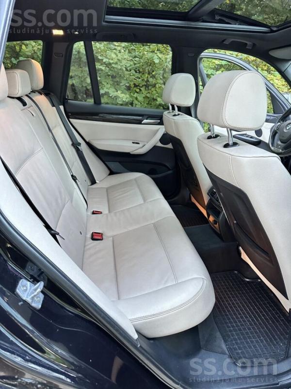 Blue BMW X3 2013 in Riga, with an engine capacity of 3.00 L and mileage of 355 thousand km for 8500 €, photo 7 on AUTOMOTO.COM.LV