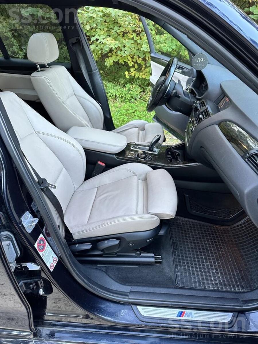Zils BMW X3 2013 Rīga, ar dzinēja tilpumu 3.00 L un nobraukumu 355 tūkst. km par 8500 €, foto 8 vietnē AUTOMOTO.COM.LV