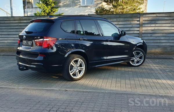 Blue BMW X3 2014 in Riga, with an engine capacity of 3.00 L and mileage of 294 thousand km for 13500 €, photo 2 on AUTOMOTO.COM.LV