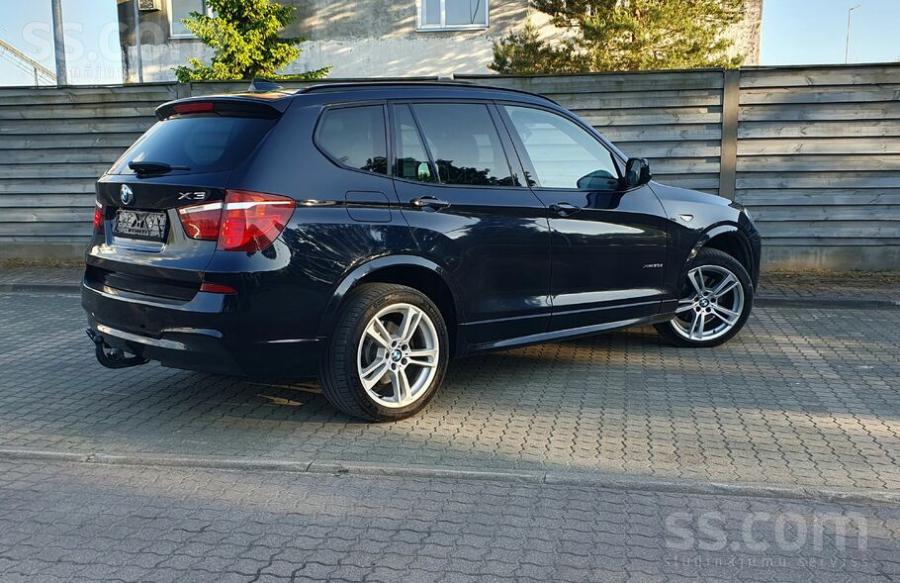 Zils BMW X3 2014 Rīga, ar dzinēja tilpumu 3.00 L un nobraukumu 294 tūkst. km par 13500 €, foto 2 vietnē AUTOMOTO.COM.LV