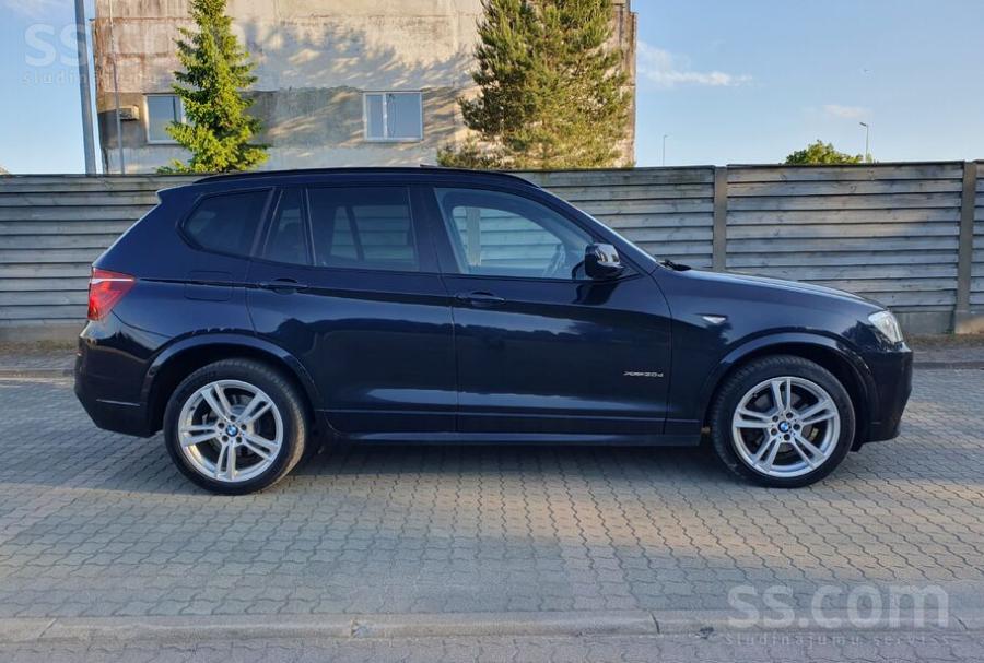Zils BMW X3 2014 Rīga, ar dzinēja tilpumu 3.00 L un nobraukumu 294 tūkst. km par 13500 €, foto 3 vietnē AUTOMOTO.COM.LV