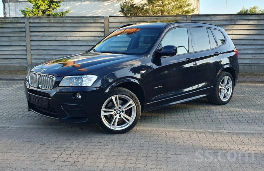 Zils BMW X3 2014 Rīga, ar dzinēja tilpumu 3.00 L un nobraukumu 294 tūkst. km par 13500 €, foto 4 vietnē AUTOMOTO.COM.LV