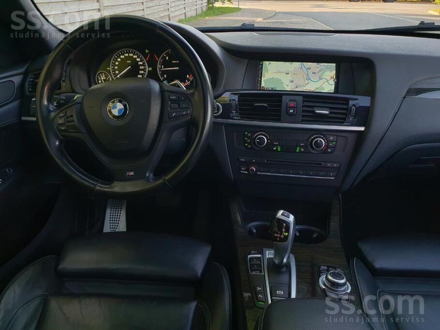 Zils BMW X3 2014 Rīga, ar dzinēja tilpumu 3.00 L un nobraukumu 294 tūkst. km par 13500 €, foto 14 vietnē AUTOMOTO.COM.LV