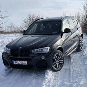 Blue BMW X3 2014 in Vilnius, with an engine capacity of 2.98 L and mileage of 159 thousand km for 16100 €, photo  on AUTOMOTO.COM.LV