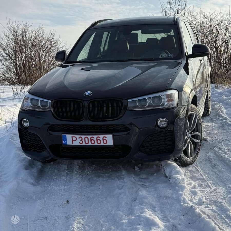 Blue BMW X3 2014 in Vilnius, with an engine capacity of 2.98 L and mileage of 159 thousand km for 16100 €, photo 2 on AUTOMOTO.COM.LV