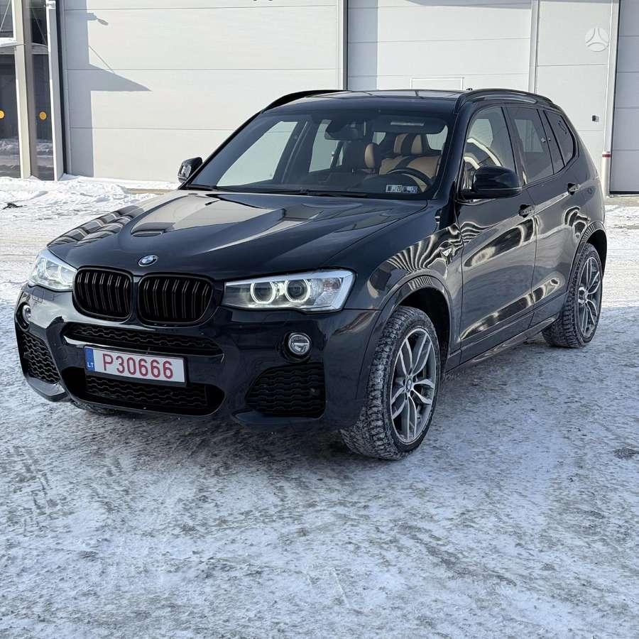 Blue BMW X3 2014 in Vilnius, with an engine capacity of 2.98 L and mileage of 159 thousand km for 16100 €, photo 3 on AUTOMOTO.COM.LV