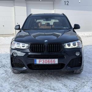 Blue BMW X3 2014 in Vilnius, with an engine capacity of 2.98 L and mileage of 159 thousand km for 16100 €, photo 5 on AUTOMOTO.COM.LV
