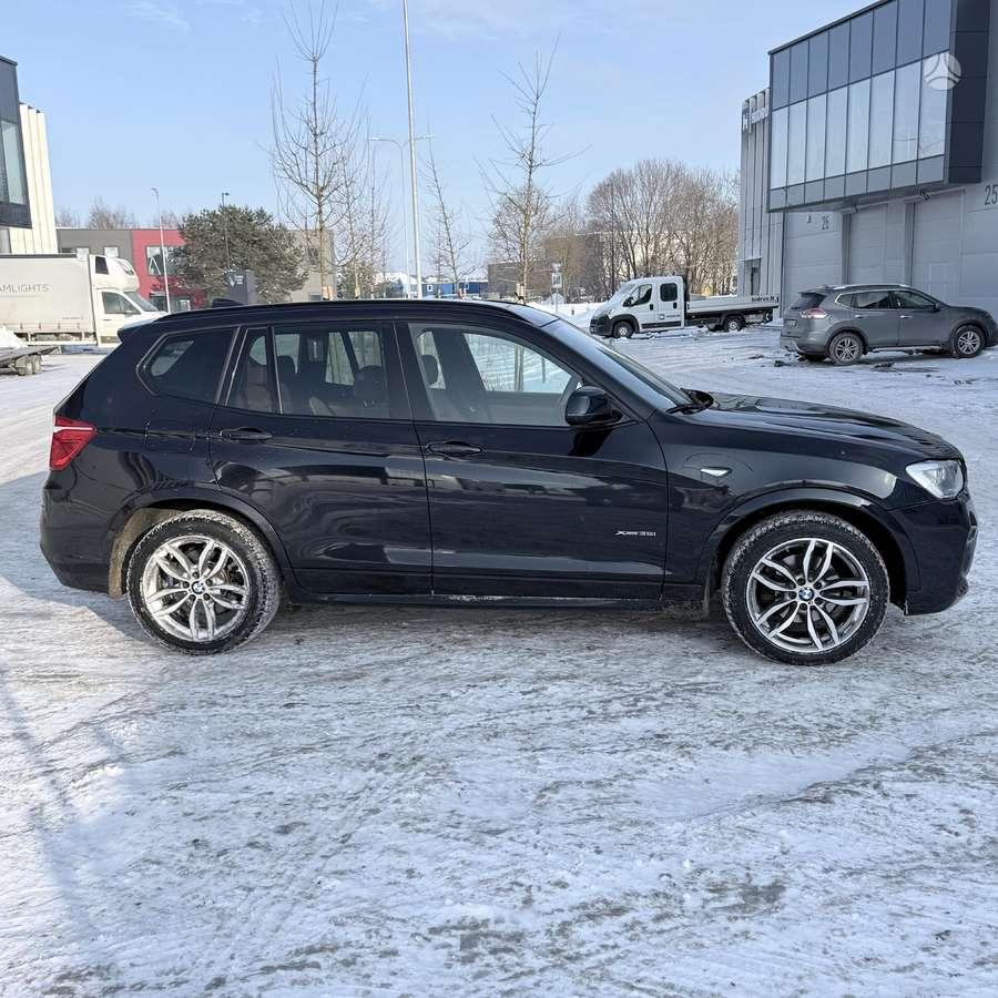 Blue BMW X3 2014 in Vilnius, with an engine capacity of 2.98 L and mileage of 159 thousand km for 16100 €, photo 7 on AUTOMOTO.COM.LV