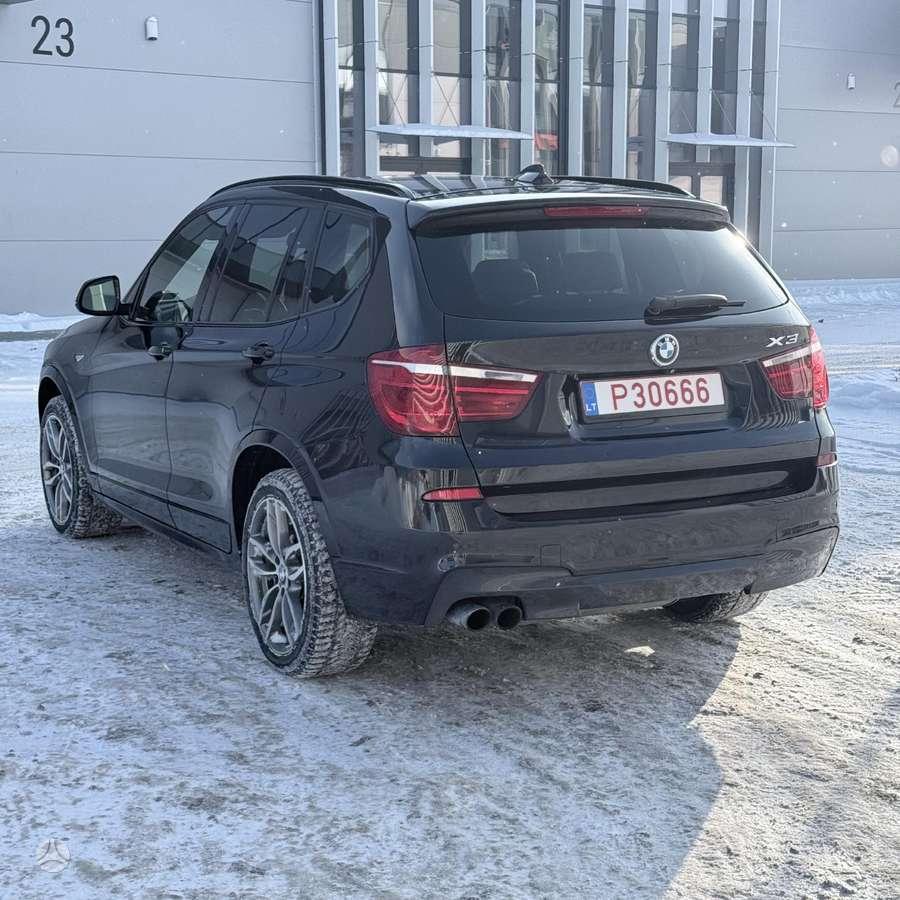 Blue BMW X3 2014 in Vilnius, with an engine capacity of 2.98 L and mileage of 159 thousand km for 16100 €, photo 10 on AUTOMOTO.COM.LV