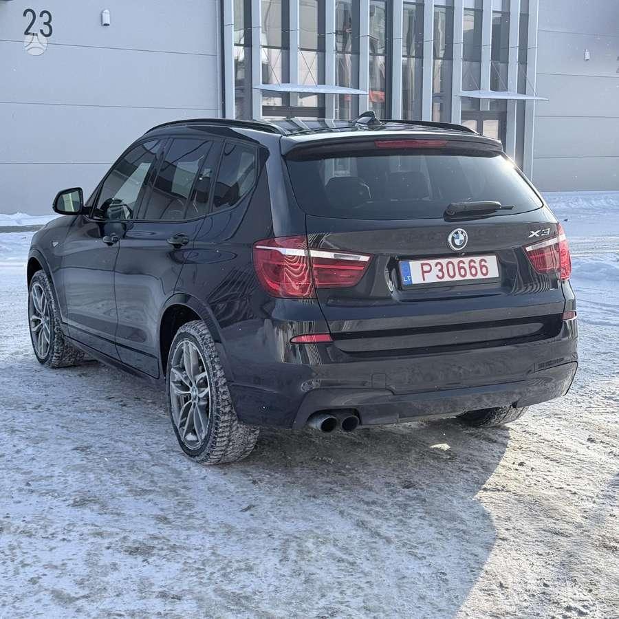 Blue BMW X3 2014 in Vilnius, with an engine capacity of 2.98 L and mileage of 159 thousand km for 16100 €, photo 11 on AUTOMOTO.COM.LV