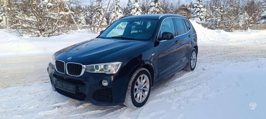 Blue BMW X3 2014 in Plunge, with an engine capacity of 2.00 L and mileage of 338 thousand km for 12500 €, photo 1 on AUTOMOTO.COM.LV