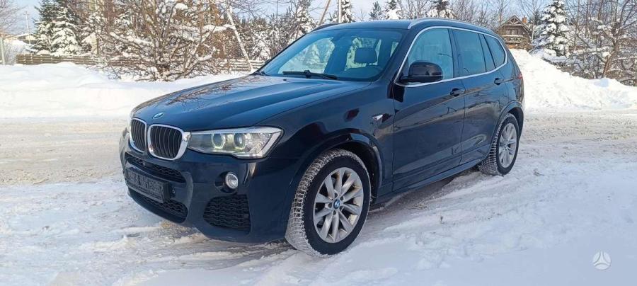 Blue BMW X3 2014 in Plunge, with an engine capacity of 2.00 L and mileage of 338 thousand km for 12500 €, photo 2 on AUTOMOTO.COM.LV