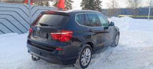 Blue BMW X3 2014 in Plunge, with an engine capacity of 2.00 L and mileage of 338 thousand km for 12500 €, photo 6 on AUTOMOTO.COM.LV