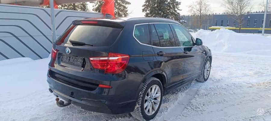 Blue BMW X3 2014 in Plunge, with an engine capacity of 2.00 L and mileage of 338 thousand km for 12500 €, photo 6 on AUTOMOTO.COM.LV