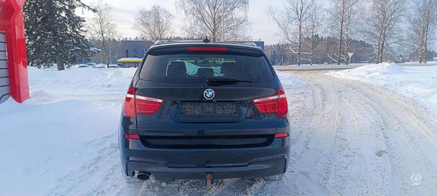 Blue BMW X3 2014 in Plunge, with an engine capacity of 2.00 L and mileage of 338 thousand km for 12500 €, photo 7 on AUTOMOTO.COM.LV