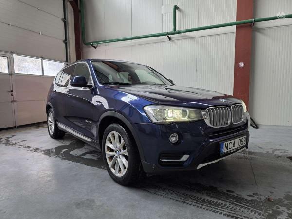 Blue BMW X3 2014 in Vilnius, with an engine capacity of 2.00 L and mileage of 254 thousand km for 13900 €, photo 1 on AUTOMOTO.COM.LV