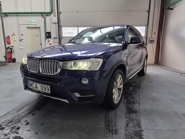 Blue BMW X3 2014 in Vilnius, with an engine capacity of 2.00 L and mileage of 254 thousand km for 13900 €, photo 2 on AUTOMOTO.COM.LV
