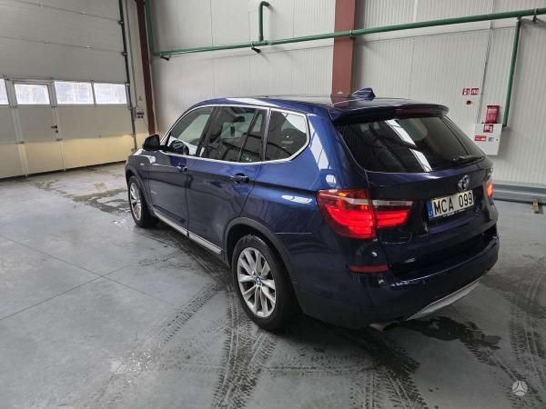 Blue BMW X3 2014 in Vilnius, with an engine capacity of 2.00 L and mileage of 254 thousand km for 13900 €, photo 5 on AUTOMOTO.COM.LV