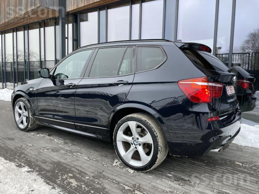 Zils BMW X3 2014 Tukums, ar dzinēja tilpumu 2.00 L un nobraukumu 279 tūkst. km par 11990 €, foto 7 vietnē AUTOMOTO.COM.LV