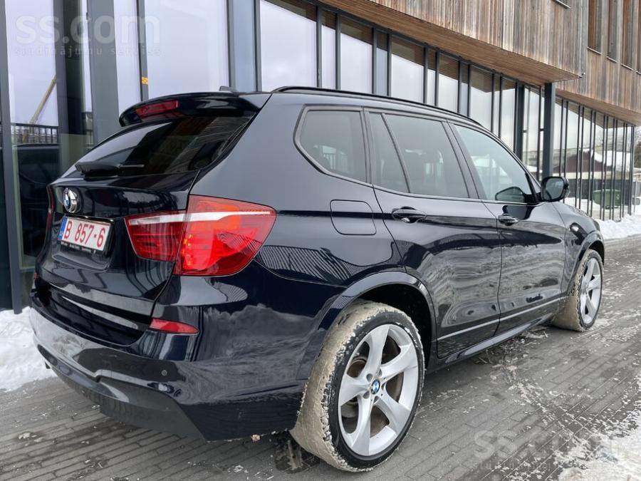 Zils BMW X3 2014 Tukums, ar dzinēja tilpumu 2.00 L un nobraukumu 279 tūkst. km par 11990 €, foto 11 vietnē AUTOMOTO.COM.LV