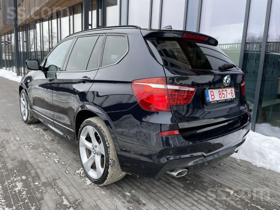 Zils BMW X3 2014 Tukums, ar dzinēja tilpumu 2.00 L un nobraukumu 279 tūkst. km par 11990 €, foto 15 vietnē AUTOMOTO.COM.LV
