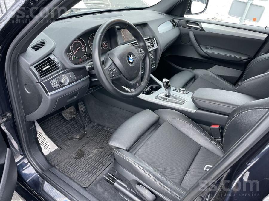Zils BMW X3 2014 Tukums, ar dzinēja tilpumu 2.00 L un nobraukumu 279 tūkst. km par 11990 €, foto 24 vietnē AUTOMOTO.COM.LV