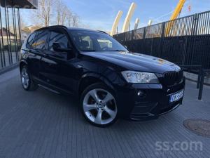 Синий БМВ Х3 2014 в Тукумс, объемом двигателя 2.00 л и пробегом 279 тыс. км за 11990 €, фото 3 на AUTOMOTO.COM.LV