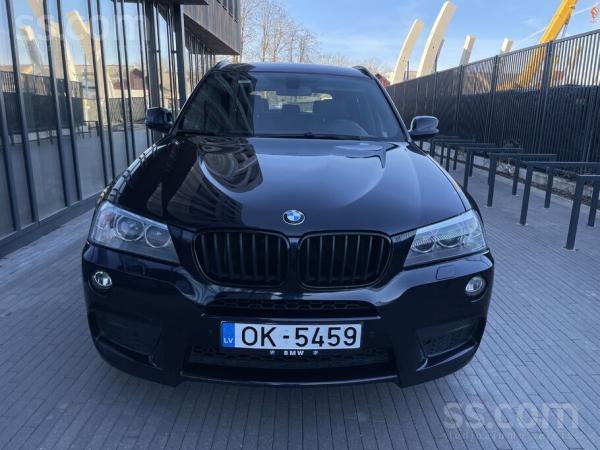 Синий БМВ Х3 2014 в Тукумс, объемом двигателя 2.00 л и пробегом 279 тыс. км за 11990 €, фото 10 на AUTOMOTO.COM.LV