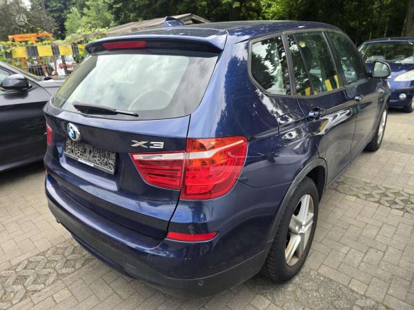 Blue BMW X3 2014 in Utena, with an engine capacity of 2.00 L and mileage of 280 thousand km for 6100 €, photo 8 on AUTOMOTO.COM.LV