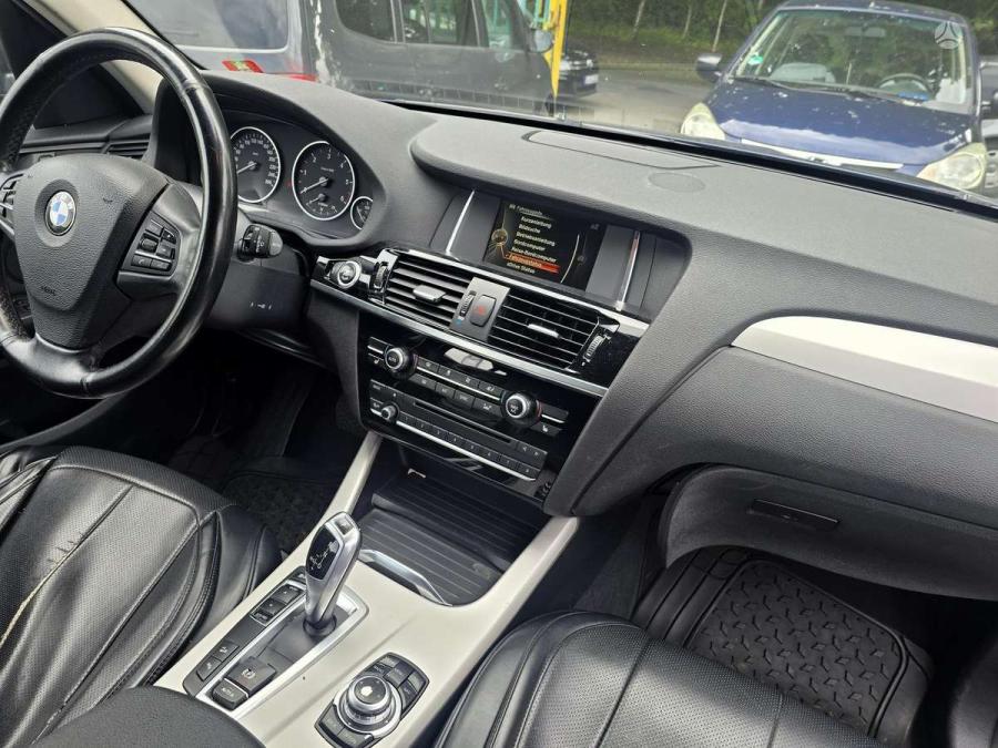 Синий БМВ Х3 2014 в Утена, объемом двигателя 2.00 л и пробегом 280 тыс. км за 6100 €, фото 15 на AUTOMOTO.COM.LV