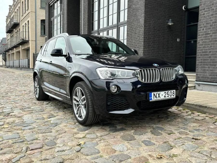 Blue BMW X3 2014 in Riga, with an engine capacity of 3.00 L and mileage of 165 thousand km for 18900 €, photo 3 on AUTOMOTO.COM.LV