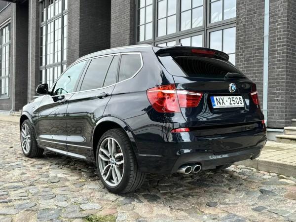 Blue BMW X3 2014 in Riga, with an engine capacity of 3.00 L and mileage of 165 thousand km for 18900 €, photo 3 on AUTOMOTO.COM.LV