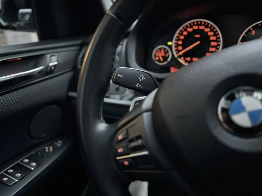 Blue BMW X3 2014 in Riga, with an engine capacity of 3.00 L and mileage of 165 thousand km for 18900 €, photo 15 on AUTOMOTO.COM.LV