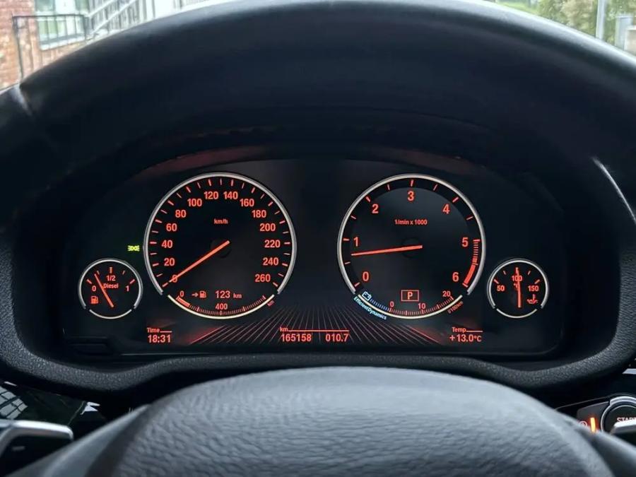 Blue BMW X3 2014 in Riga, with an engine capacity of 3.00 L and mileage of 165 thousand km for 18900 €, photo 18 on AUTOMOTO.COM.LV