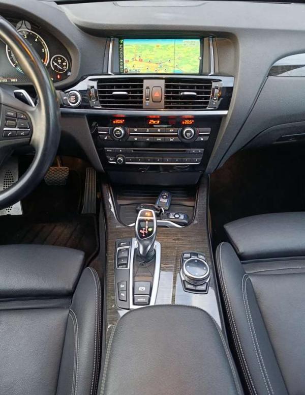 Blue BMW X3 2014 in Kaunas, with an engine capacity of 2.99 L and mileage of 232 thousand km for 12500 €, photo 9 on AUTOMOTO.COM.LV