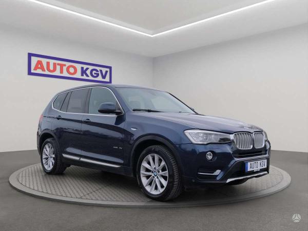 Blue BMW X3 2014 in Vilnius, with an engine capacity of 2.00 L and mileage of 256 thousand km for 13499 €, photo 7 on AUTOMOTO.COM.LV