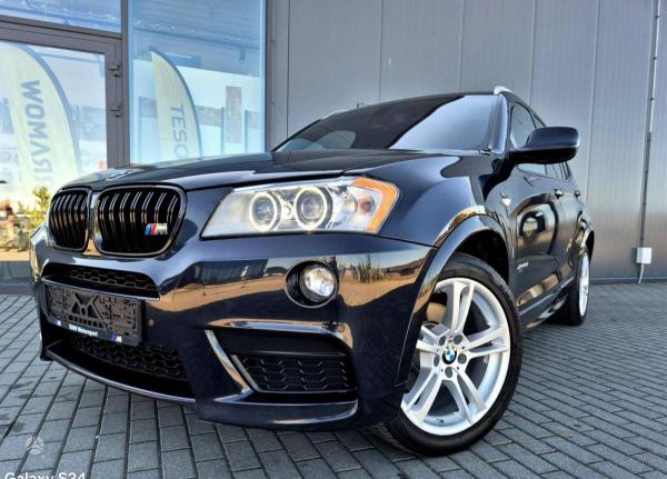 Zils BMW X3 2014 Šauļi, ar dzinēja tilpumu 3.00 L un nobraukumu 210 tūkst. km par 10950 €, foto 2 vietnē AUTOMOTO.COM.LV
