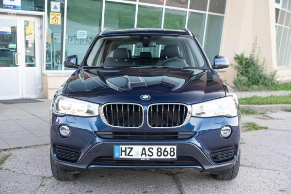 Синий БМВ Х3 2014 в Электренай, объемом двигателя 2.00 л и пробегом 251 тыс. км за 13800 €, фото 2 на AUTOMOTO.COM.LV