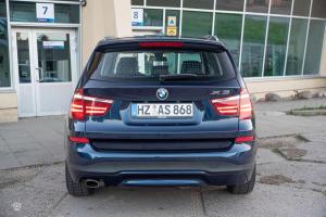 Blue BMW X3 2014 in Elektrenai, with an engine capacity of 2.00 L and mileage of 251 thousand km for 13800 €, photo 9 on AUTOMOTO.COM.LV