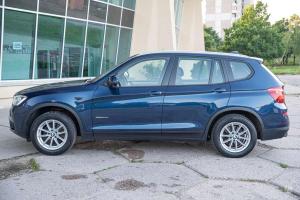 Blue BMW X3 2014 in Elektrenai, with an engine capacity of 2.00 L and mileage of 251 thousand km for 13800 €, photo 12 on AUTOMOTO.COM.LV