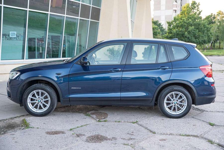Blue BMW X3 2014 in Elektrenai, with an engine capacity of 2.00 L and mileage of 251 thousand km for 13800 €, photo 12 on AUTOMOTO.COM.LV