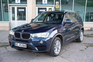 Blue BMW X3 2014 in Elektrenai, with an engine capacity of 2.00 L and mileage of 251 thousand km for 13800 €, photo 13 on AUTOMOTO.COM.LV