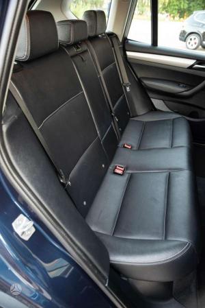 Blue BMW X3 2014 in Elektrenai, with an engine capacity of 2.00 L and mileage of 251 thousand km for 13800 €, photo 23 on AUTOMOTO.COM.LV