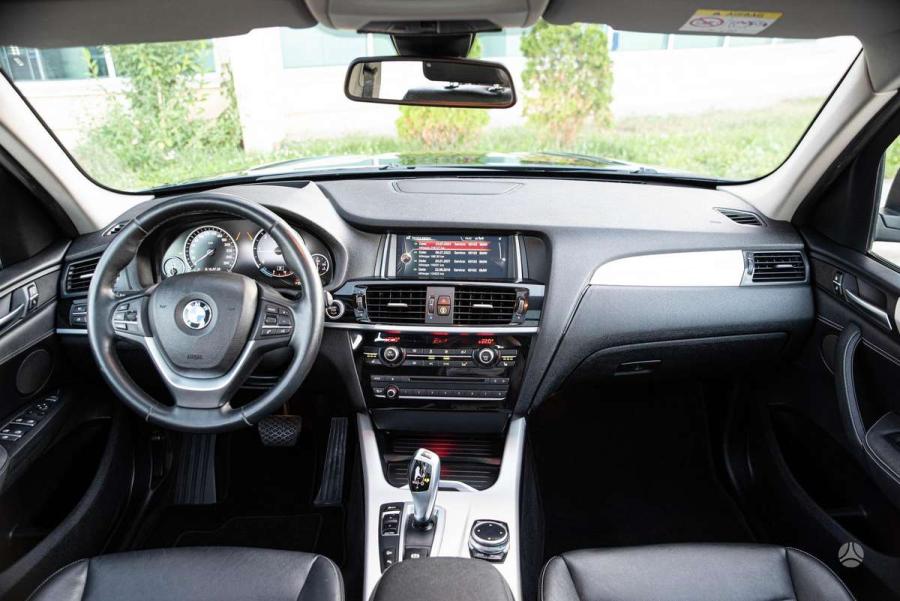 Blue BMW X3 2014 in Elektrenai, with an engine capacity of 2.00 L and mileage of 251 thousand km for 13800 €, photo 26 on AUTOMOTO.COM.LV