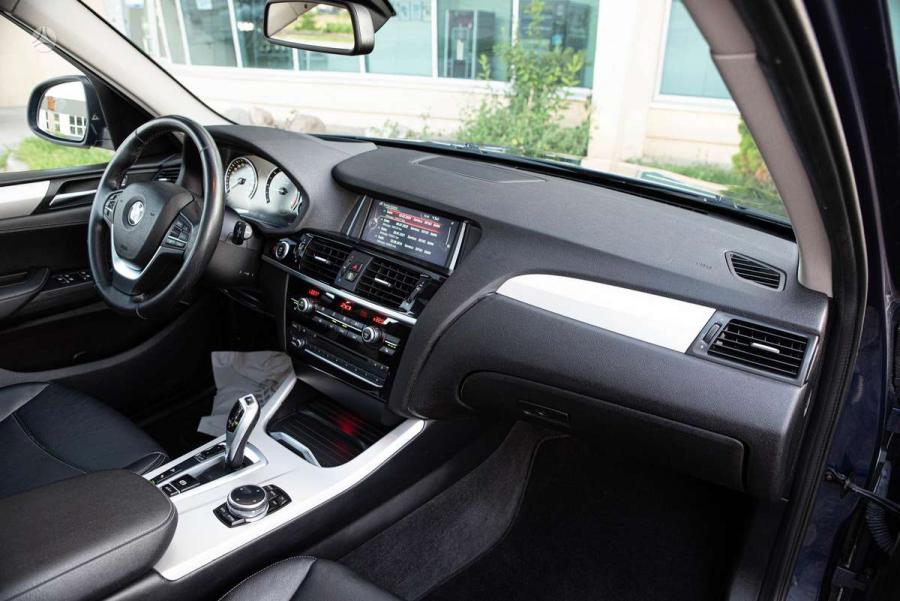 Blue BMW X3 2014 in Elektrenai, with an engine capacity of 2.00 L and mileage of 251 thousand km for 13800 €, photo 31 on AUTOMOTO.COM.LV