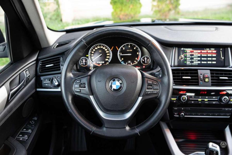 Blue BMW X3 2014 in Elektrenai, with an engine capacity of 2.00 L and mileage of 251 thousand km for 13800 €, photo 32 on AUTOMOTO.COM.LV