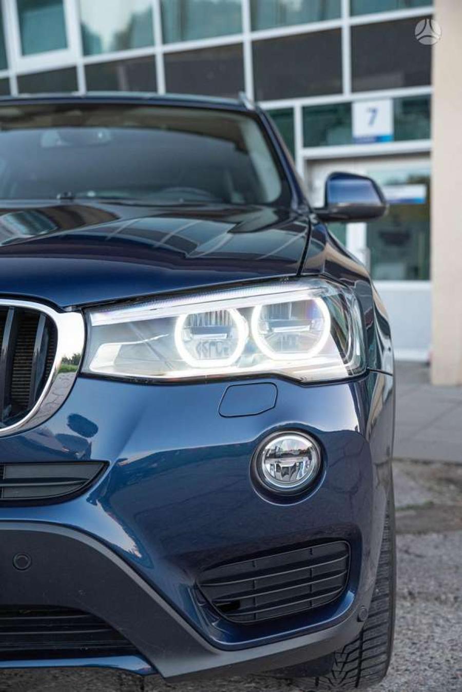 Blue BMW X3 2014 in Elektrenai, with an engine capacity of 2.00 L and mileage of 251 thousand km for 13800 €, photo 33 on AUTOMOTO.COM.LV