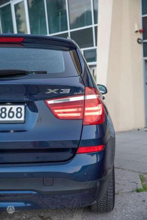 Blue BMW X3 2014 in Elektrenai, with an engine capacity of 2.00 L and mileage of 251 thousand km for 13800 €, photo 34 on AUTOMOTO.COM.LV