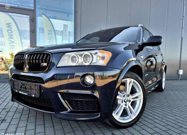 Blue BMW X3 2014 in Siauliai, with an engine capacity of 3.00 L and mileage of 210 thousand km for 10750 €, photo 2 on AUTOMOTO.COM.LV