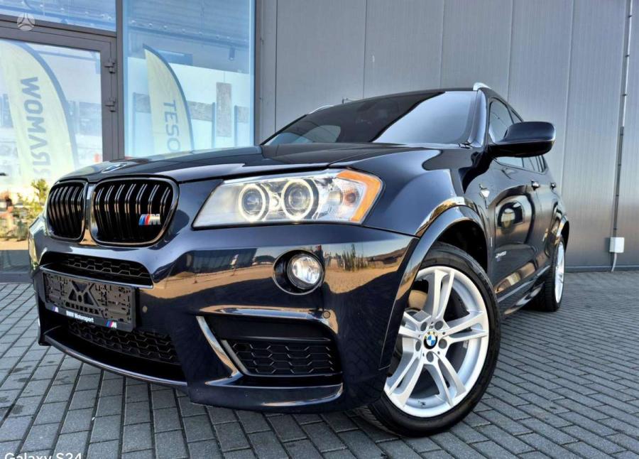 Zils BMW X3 2014 Šauļi, ar dzinēja tilpumu 3.00 L un nobraukumu 210 tūkst. km par 10750 €, foto 3 vietnē AUTOMOTO.COM.LV